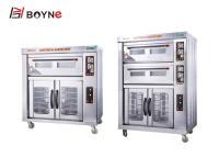 China Restaurant Industrial Baking Oven Double Deck 1300x835x1800mm Proofing Bread for sale