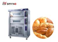 China High Temperature Industrial Baking Oven Combination Two Deck Stainless Steel 430 for sale