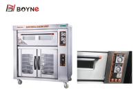 China Electric Bread Commercial Kitchen Proofer Single Deck Twelve Trays Temperature Controller 220V for sale