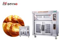 China Electric Bread Commercial Kitchen Proofer Single Deck Twelve Trays Temperature Controller 220V for sale