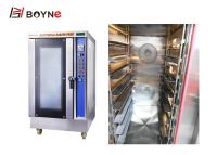 China Industrial 10 Pan Convection Baking Oven 18kW 380V Steam Injection Digital Display for sale