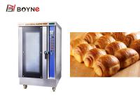 China Industrial 10 Pan Convection Baking Oven 18kW 380V Steam Injection Digital Display for sale