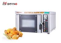 China 5.8kW 220V Commercial Convection Oven 3 Trays Bakery Equipment Stainless Steel for sale