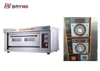 China Gas Industrial Bakery Deck Oven 1 Deck 2 Tray  20 °C-400 °C For Baking for sale