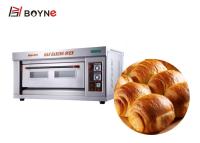 China Gas Industrial Bakery Deck Oven 1 Deck 2 Tray  20 °C-400 °C For Baking for sale