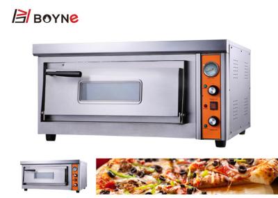 China Commercial Electric Pizza Oven Table Top 72kg 4.2kW 920x765x470mm Single Layer for sale