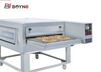 China Gas Commercial Pizza Oven Stainless Steel Hot Air Conveyor 380V 15kW Low Consumption for sale