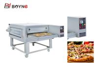 China Gas Commercial Pizza Oven Stainless Steel Hot Air Conveyor 380V 15kW Low Consumption for sale