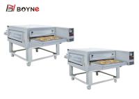 China Hot Air Industrial Conveyor Pizza Oven 380V 18kW Stainless Steel Baking Machine for sale