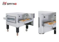 China Stainless Steel Gas Conveyor Belt Pizza Oven 220V 50-300°C Table Top High Thermal Efficiency for sale