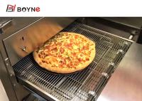 China Restaurant Equipment Pizza Oven , Microcomputer Control Commercial Conveyor Pizza Oven for sale