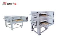 China Commercial Conveyor Pizza Oven 30kw 220V High Efficiency LCD Display Stainless Steel for sale