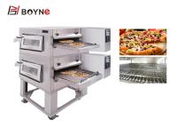 China Commercial Conveyor Pizza Oven 30kw 220V High Efficiency LCD Display Stainless Steel for sale