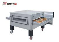 China Electric Conveyor Pizza Oven 23kW 380V Single Table Top 120-180 Pcs Per Hour Hot Air for sale