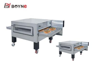 China Electric Conveyor Pizza Oven 23kW 380V Single Table Top 120-180 Pcs Per Hour Hot Air for sale