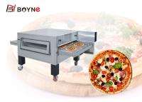 China Electric Conveyor Pizza Oven 23kW 380V Single Table Top 120-180 Pcs Per Hour Hot Air for sale