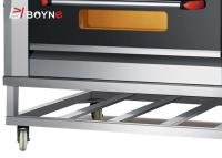 China Double Deck Gas Industrial Baking Oven Four Trays For Restaurant for sale
