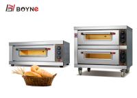 China Industrial Electric 1 Deck 1 Tray Baking Oven 3.2kW 220V Stainless Steel Glass Door for sale