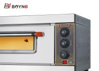 China Industrial Electric 1 Deck 1 Tray Baking Oven 3.2kW 220V Stainless Steel Glass Door for sale