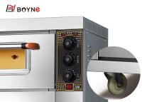 China Commercial 3 Deck 3 Tray Electric Baking Oven 20-300°C 9.6kW 220V for sale