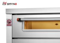 China Electric Two Deck 880×580×780mm Industrial Baking Oven for sale
