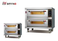 China Electric Two Deck 880×580×780mm Industrial Baking Oven for sale