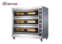 China Three Layer Nine Trays 220V Electric Baking Oven for sale