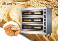 China Three Layer Nine Trays 220V Electric Baking Oven for sale