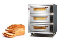 China Three Deck Three Trays 12kw Industrial Baking Oven for bakery shop or kitchen for sale