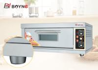 China Stainless Steel Bakery Deck Oven Electirc Two Deck For Hotel for sale