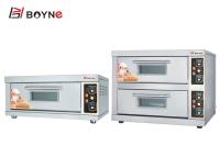 China Commercial Stainless Steel Single Deck One Tray Bakery Oven 4.8kW 220V for sale