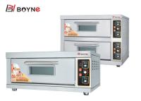 China Commercial Stainless Steel Single Deck One Tray Bakery Oven 4.8kW 220V for sale