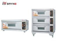 China Commercial Stainless Steel Single Deck One Tray Bakery Oven 4.8kW 220V for sale