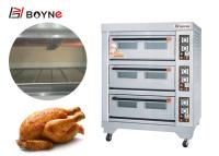 China CE Commercial Bakery Kitchen Equipment Stainless Steel Deck Oven for sale