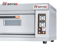 China Pizza Oven With Stone Gas Deck Oven Double Layer Bakery Kitchen Equipments for sale