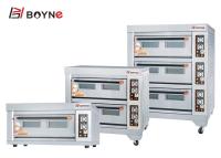 China Two Deck Four Tray 430 13.2kw Bakery Deck Oven for sale