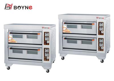 China Two Deck Four Tray 430 13.2kw Bakery Deck Oven for sale