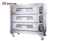 China Multi Deck Baking Oven 400°C Intelligent Temperature Control for Bread Store for sale