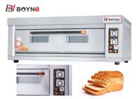 China Gas Layer Oven 2 Deck 2 Tray 300°C Thermal Conductivity Baking Equipment for Bakery for sale