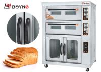 China Baking And Fermentation Conjoined Electric Oven Deck Oven With Proffer For Bread Shop for sale