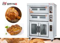 China Baking And Fermentation Conjoined Electric Oven Deck Oven With Proffer For Bread Shop for sale