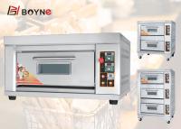 China Stainless Steel Commercial One Tray Gas Oven 600x400mm 20-400°C for Bakery for sale