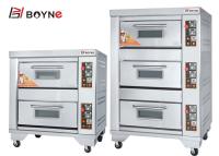 China Commercial Quality High Temperature Three Deck Three Tray Gas Bakery Oven for sale