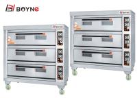China Commercial Bakery Deck Oven Three Deck Six Tray for Hotel Use for sale