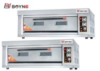 China Commercial Gas Bake Oven 3 Tray 400°C One Deck Hotel Kitchen Bakery Pizzeria for sale