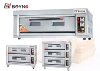 China Commercial Gas Bake Oven 3 Tray 400°C One Deck Hotel Kitchen Bakery Pizzeria for sale