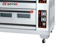 China Industrial One Deck Two Trays Deck Oven Gas Baking Equipment commercial use for sale