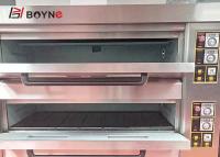 China Gas One Deck Three Trays Baking Oven Stainless Steel for Restaurant for sale