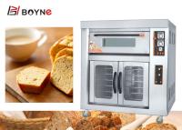 China Industrial Stainless Steel Gas Oven with Proofer 1 Layer 2 Trays 220V 8.3kW for sale