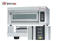 China 380v Double Layer Four Trays Baking Oven Stainless Steel for Hotel for sale